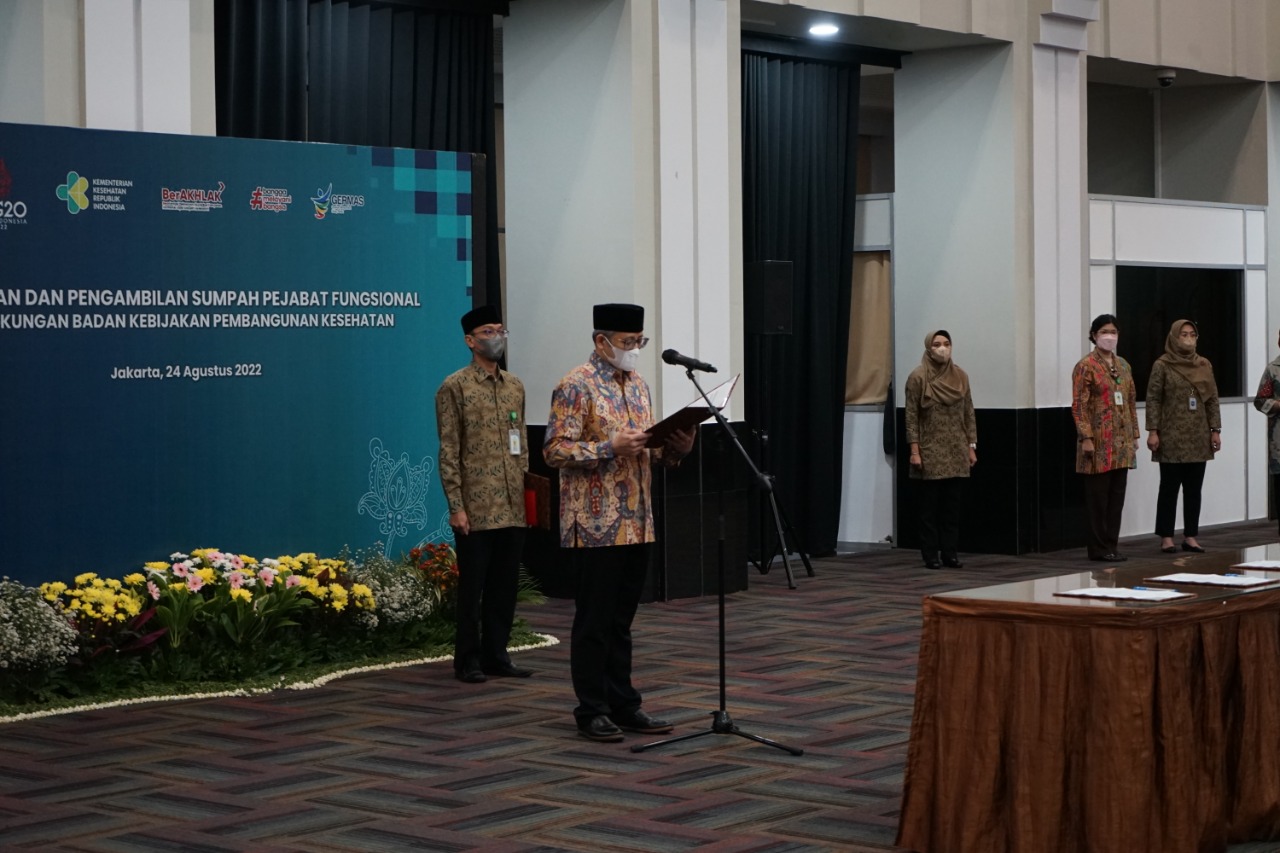 Sekjen Kemenkes Berharap Pejabat Fungsional Berperan Dalam Transformasi ...