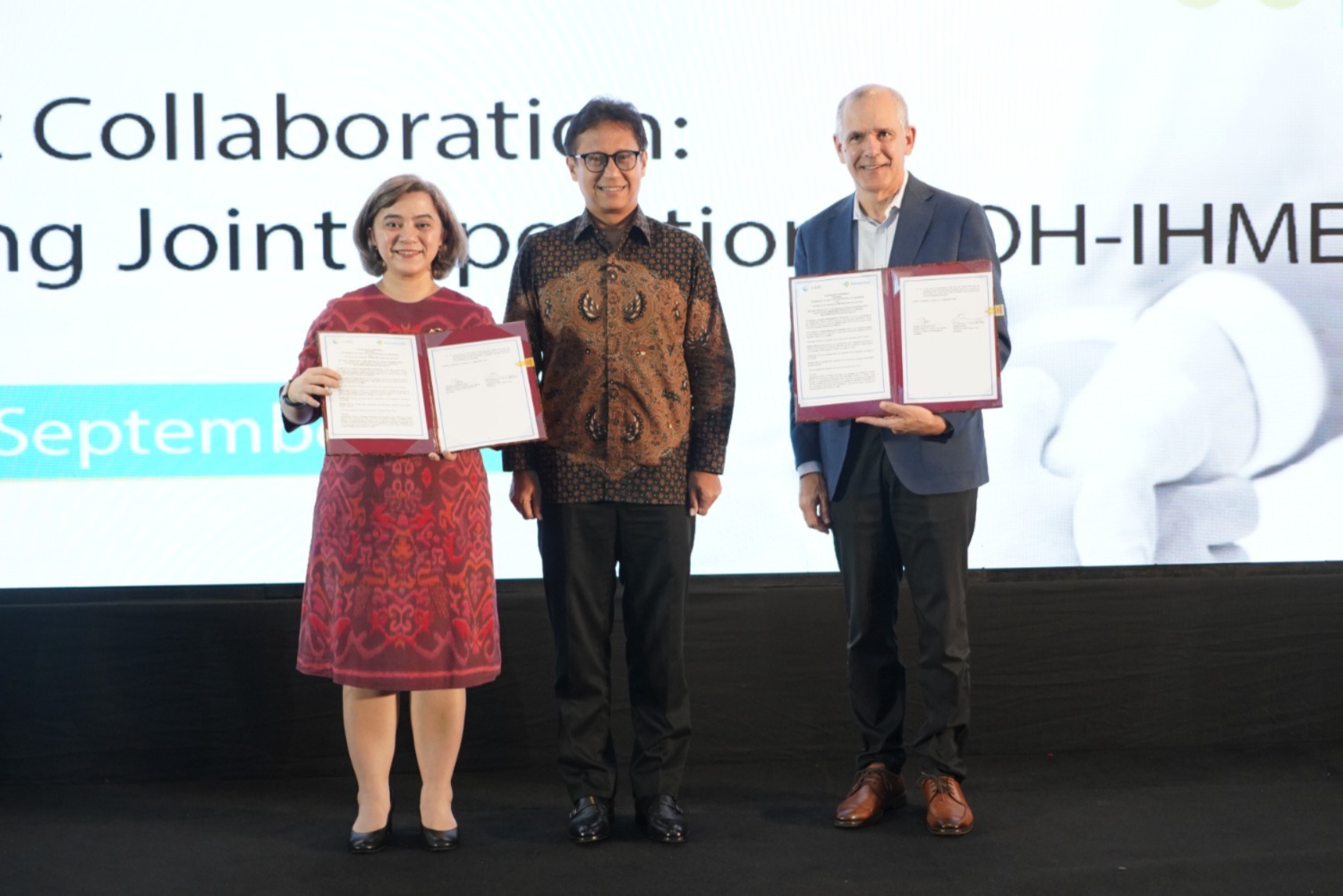 Peresmian Joint Operation Kemenkes-IHME: Optimalkan Data Lokal untuk Perencanaan Kesehatan ...